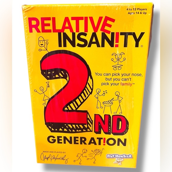 Toys | Relative Insanity Card Game 217 Play Monster Jeff Foxworthy ...